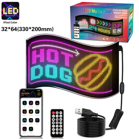 New Launched Double Row Flexible Led Devil Eyes Soft Screen Waterproof ...