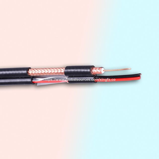 Modern High-performance Coaxial Cable Rg59+power With Ul, Ce And Rohs ...