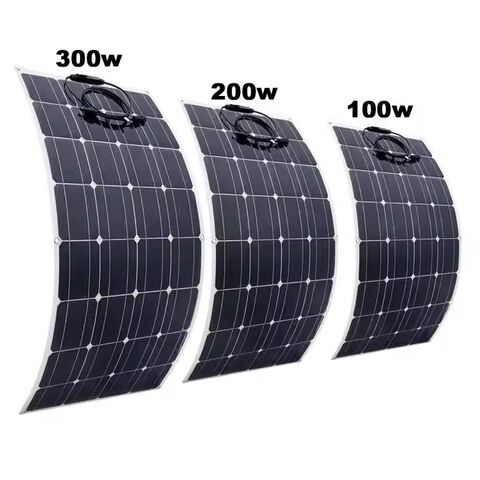 High Efficiency Flexible Foldable Solar Panel 300w Portable Solar ...