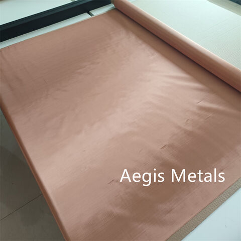 Fine Copper Wire Mesh 100 150 200 250 300 350 400 Mesh Pure Copper Wire ...