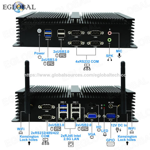Factory Direct High Quality China Wholesale Eglobal Fanless Industrial ...