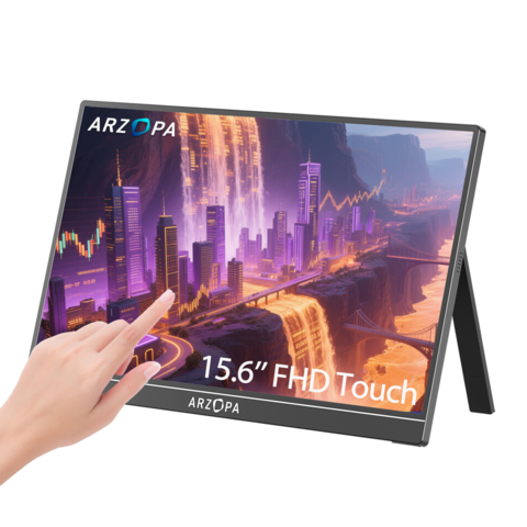 Arzopa A1t 15.6 Inch Pulgadas 1080p Touch Touchscreen 2025 Ips Portable ...