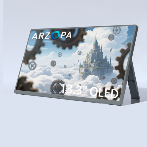 Arzopa A3c Pro 13.3 Inch Pulgadas Oled 1080p Portable Gaming Gamer Usb ...
