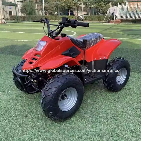 Buy China Wholesale Cheap Farm 110cc Atv Red 4 Wheeled Chain Drive Quad ...