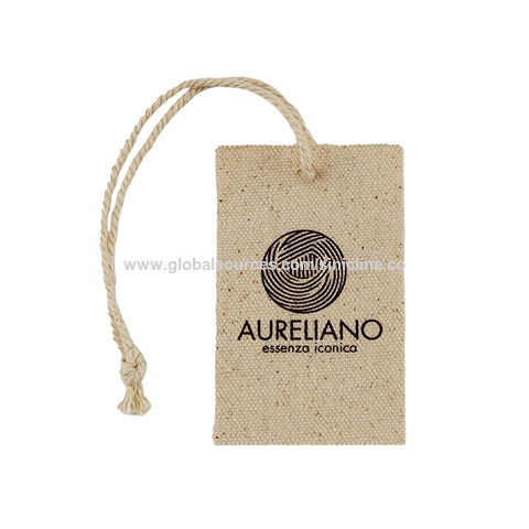 10 Ounce Cotton Hang Tag Clothing Garment Swing Tag With Custom Logo ...
