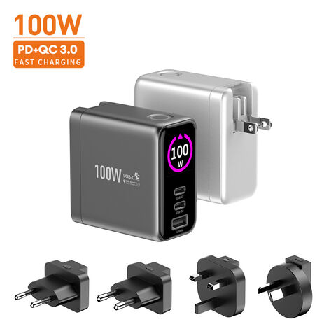 100w Ultra Charger Ai-powered 2usb-c 1a Universal Voltage Chargers ...