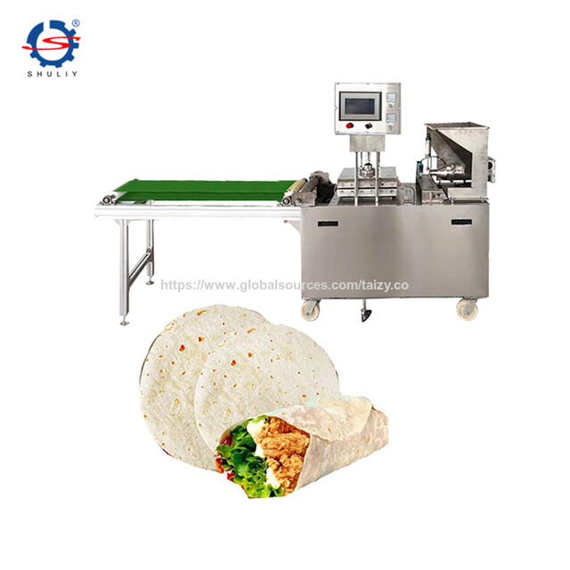 Corn Maquina Para Hacer Tortilla Bread Production Line Taco Wrap Make ...