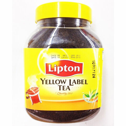 Original Lipton | Yellow Label Tea Jar 475g Lipton Ice Tea Honey Green ...
