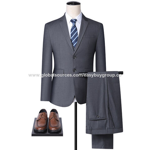 Wedding Suits Groom's Dress Suit Blazers Party Singer Groom Costume ...