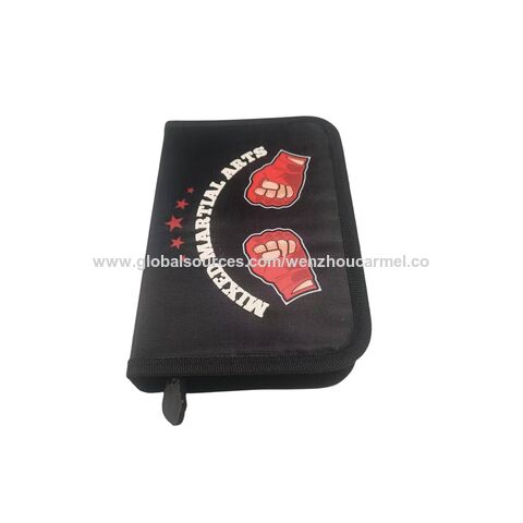 Quality Zipper Stitched Polyester Pencil Case With Cartoon Pattern ...