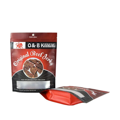 Beef Rice Packaging Paper Bag Vacuum Sealer Smell Proof Bag Custom ...