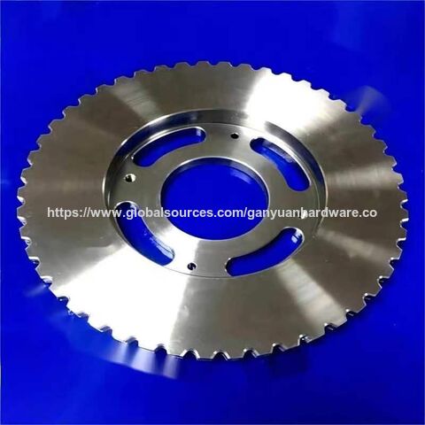 Five-axis Machining Of High-precision Stainless Steel Gear Turntable ...