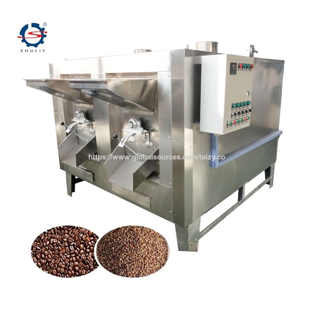 Widely Use Peanut Roaster Machine / Roasted Nuts Machine / Sesame Seed ...