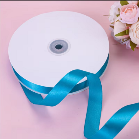 High Quality 100% Polyester Satin Silk Ribbons Single Double Face ...