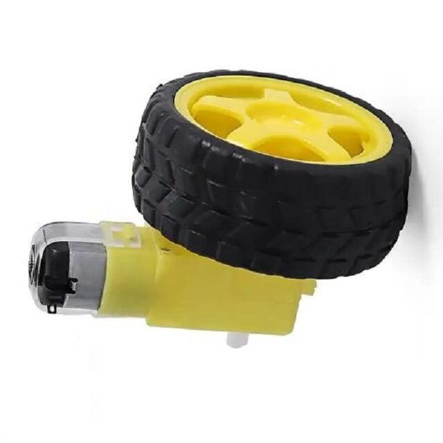 China Factory Yellow Plastic 3/6v 45/125rpm High Torque Low Noise Right ...