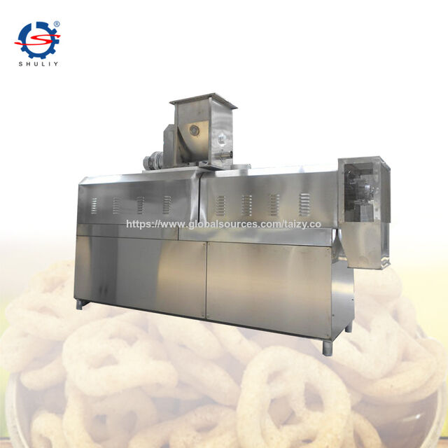 Corn Puff Extruder Machine Mini Puffed Rice Making Machine Puffing ...