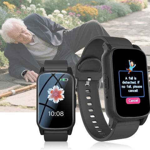 Vs5 Smartwatch For Elderly With Gps Wifi Lbs Location Sos Calling Health Monitoring Fall ...