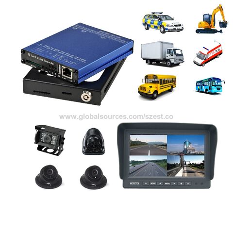 4-channel Dvr Movil 1080p Mdvr Gps 4g Wifi Dsm 4 Channel Dvr With ...