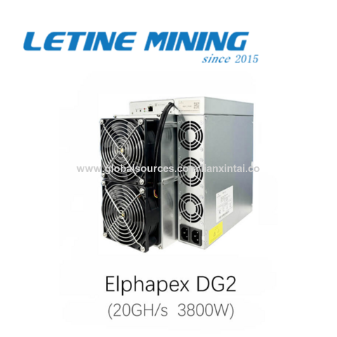 Pre-order Selling Elphapex Dg2 20g 3800w Litcoin Dogecoin Bells Miner ...