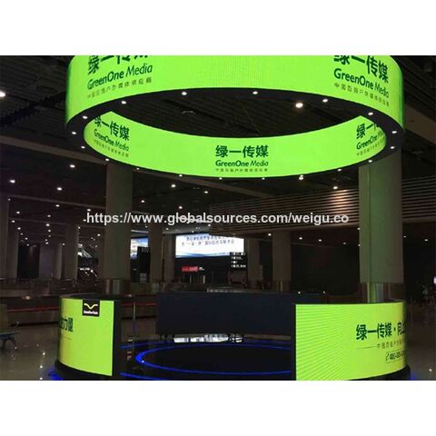 Bulk Buy China Wholesale P4 Flexible Led Irregular Screen Seamless ...