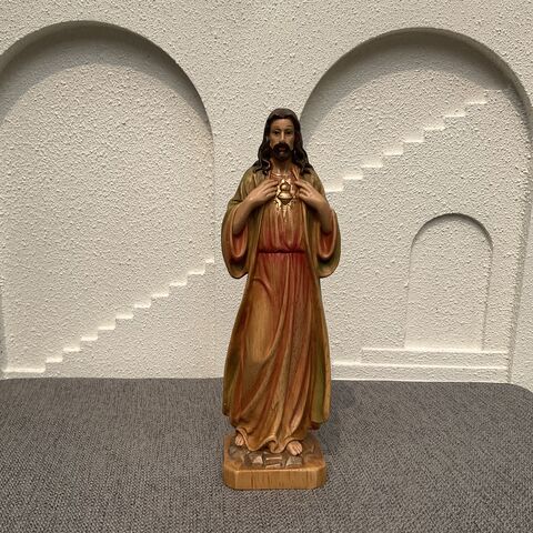 Factory Direct High Quality China Wholesale Jesus Wooden Sculpture ...