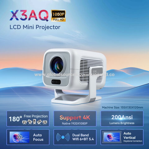 2025 Portable Projector Netflix Full Hd Auto Focus Lcd Mini Projector ...