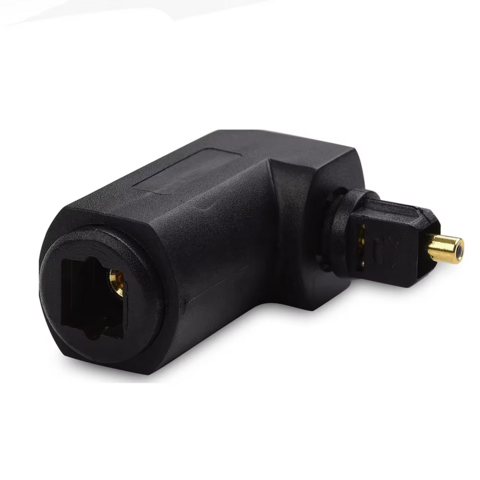 Fiber-optic Adapters ,right Angle Toslink Adapter, Toslink Extension ...