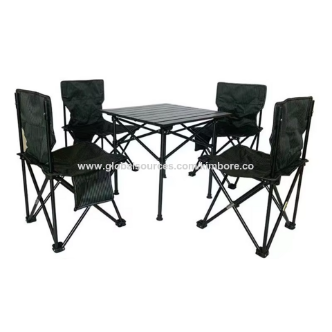 Folding Camping Tables And Chairs Set Portable Outdoor Camp Furniture ...
