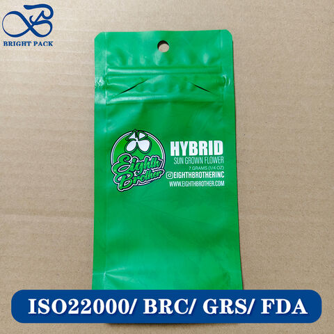 Recyclable Pe Stand Up Pouch Eco Friendly Food Packaging With Zipper