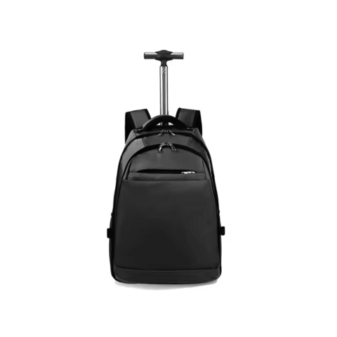Waterproof Wheeled Computer Trolley Bag Custom Travel Rolling Laptop Backpacks Trolley Backpack ...