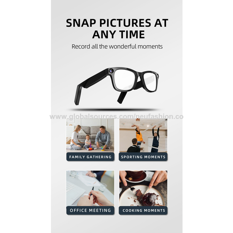 High Quality Hd 1080p 4k Wireless Android Smart Glasses With Camera ...