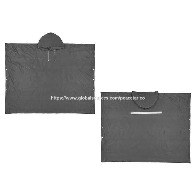 Eva Hooded Poncho With Both-side Button Closure - Hong Kong SAR ...