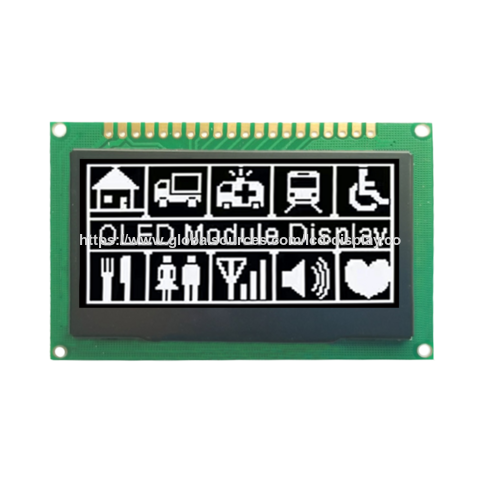 128x64 Pixel 2.5 Inch Oled Graphic Lcd Module With Spi/i2c Interface ...
