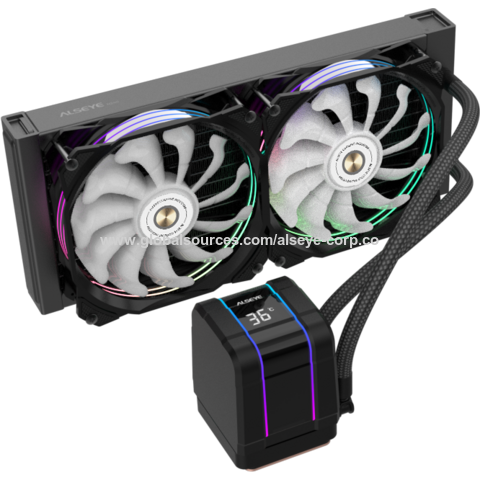 Alseye Newly M240 Pc Water Cooling With Argb Fans Aio Liquid Cooler ...
