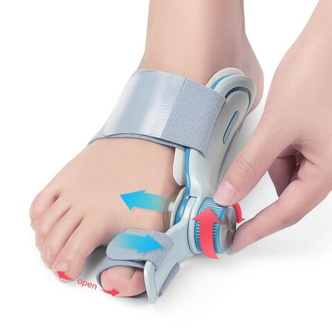 Big Toe Valgus Corrector, Adjustable Rotation, Overlapping Toe Splitter ...