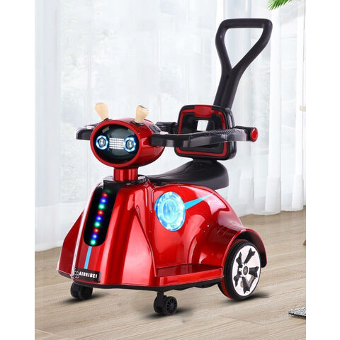 Indoor Children's Electric Four-wheeled Rocking Car Remote Control Baby ...
