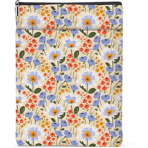 Zippered Book Sleeve With Front Pocket Heavy Duty Waterproof Book ...