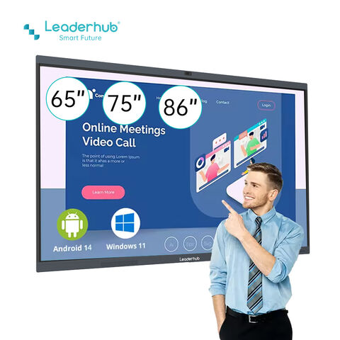 Buy China Wholesale Retail Tech 86 Inch Interactive Boards For Smart ...