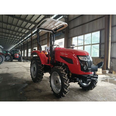 China Ltb704 70hp Front End Loader Agricolas 4x4 Wheel Farm Tractor In Stock, Agriculture ...