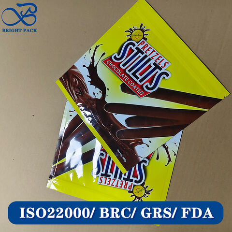 Luxury Embossed Chocolate Food Packaging Food-grade Laminated Nylon ...