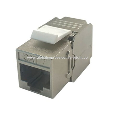 Cat7 Ftp Toolless 180 Keystone Jack Cat7 Rj45 Modular For Network ...