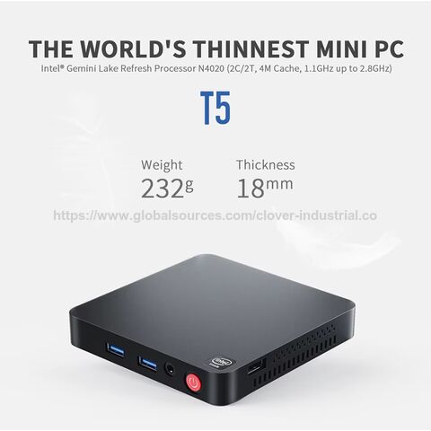 Stay Productive Anywhere With This Lightweight, Fanless N4020 Mini Pc ...