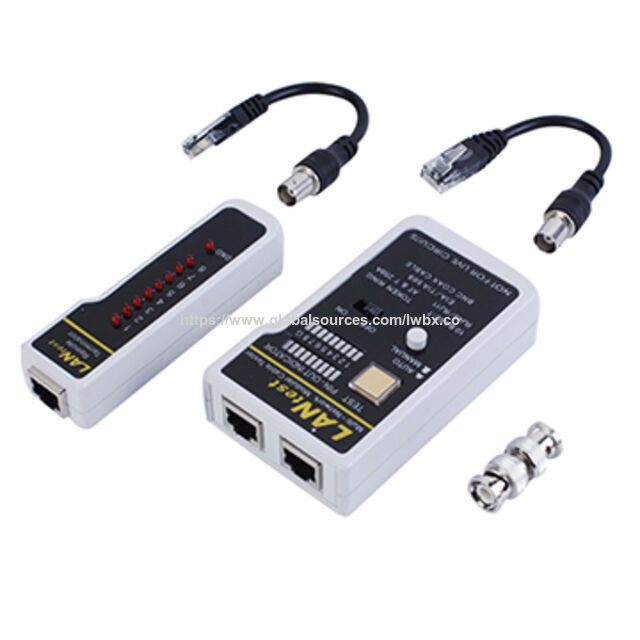 Multifunctional Network Ethernet Cable Tester For Bnc Rj45 Rj11/coax ...