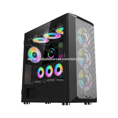 Oem/odm Factory Direct Sale E-atx Pc Casing Full Tower Mesh Panel ...
