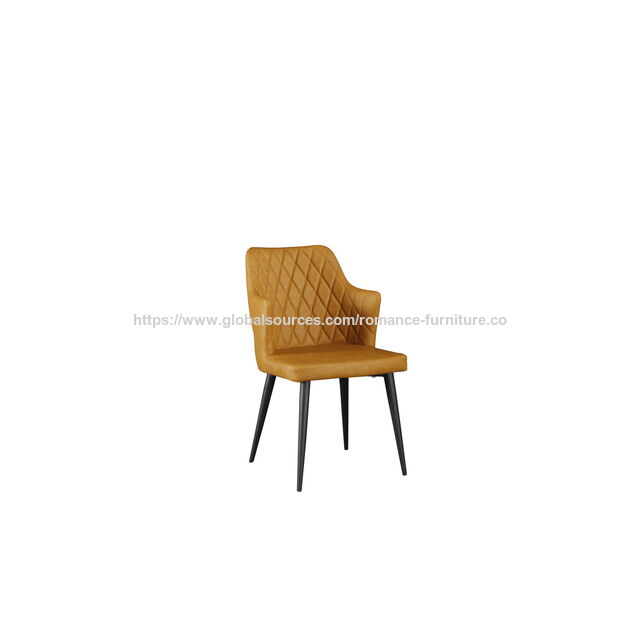 Supplier Backrest Cafe Chair With Metal Legs For Restaurants And Coffee ...