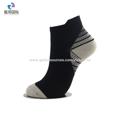 Sport Padded Ankle Socks Cushioned China Sock Wholesale 100% Bamboo ...