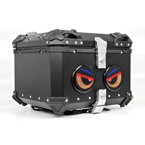 Led Universal Trunk Motorbike Accessories Aluminum Alloy Tail Box Top ...