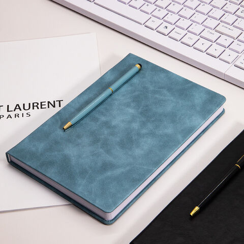 Custom Logo Diary Notebook With Pen Feel Good Pu Notebook Buckle ...