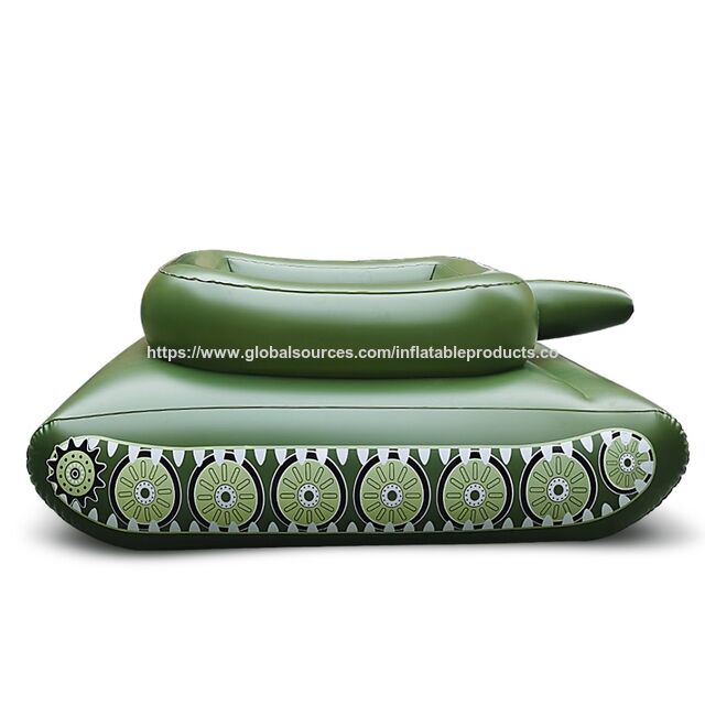 Armored Vehicle Inflatable Tank Float With Multi-function Water Cannons ...