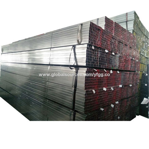 Galvanized Square Welded Steel Tube Small Size Gi Hollow Section Steel ...